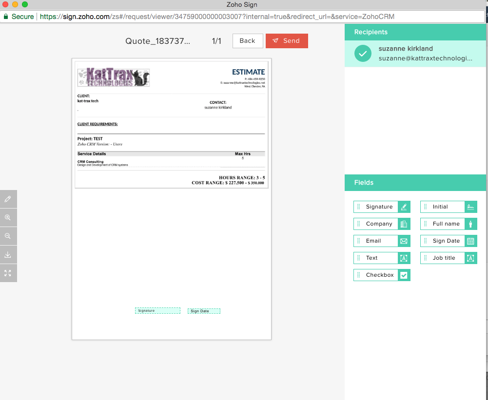 Zoho Sign: Easy Document Management - The Marks Group | Small Business ...
