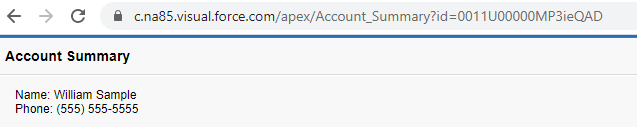 Creating A Visualforce Page The Marks Group Small Business