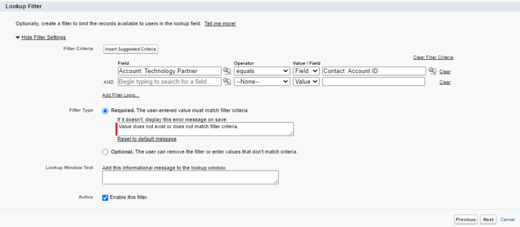 Salesforce LookUp Fields Based on Another Field’s Value - The Marks ...