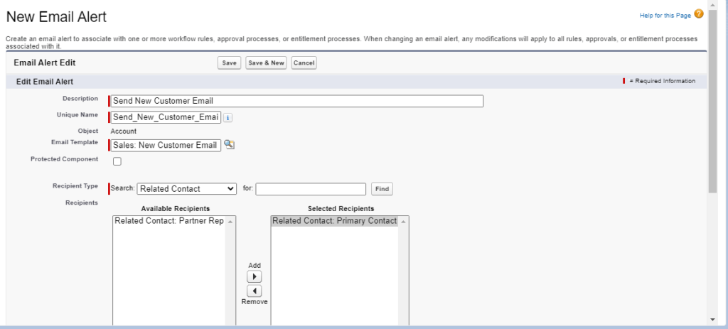 Send Email Templates Based On A Field Value With Workflow Rules The Marks Group Small