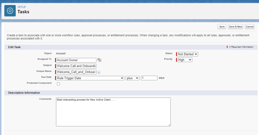 Automate Tasks Based On A Field Value With Workflow Rules The Marks Group Small Business