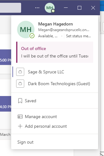 How To Set Out Of Office Message In Microsoft Teams ZOHAL