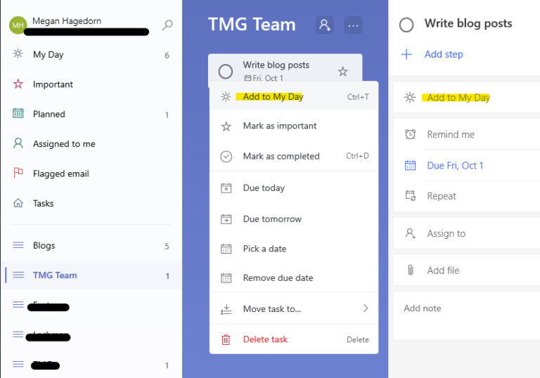 Microsoft 365 Add Tasks To My Day In To Do The Marks Group Small Microsoft 365 Add Tasks To My Day In To Do The Marks Group Small