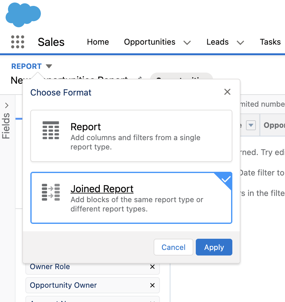 Creating Joined Reports In Salesforce The Marks Group Small