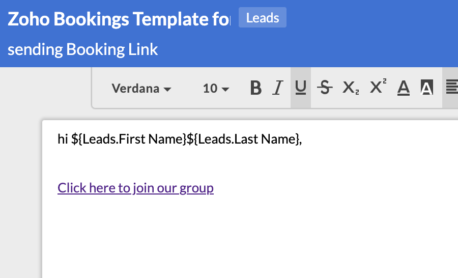 Zoho CRM Email Templates Tips and Tricks - The Marks Group | Small ...