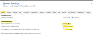 Dynamics 365: Enable Inactivity Timeout - The Marks Group | Small ...