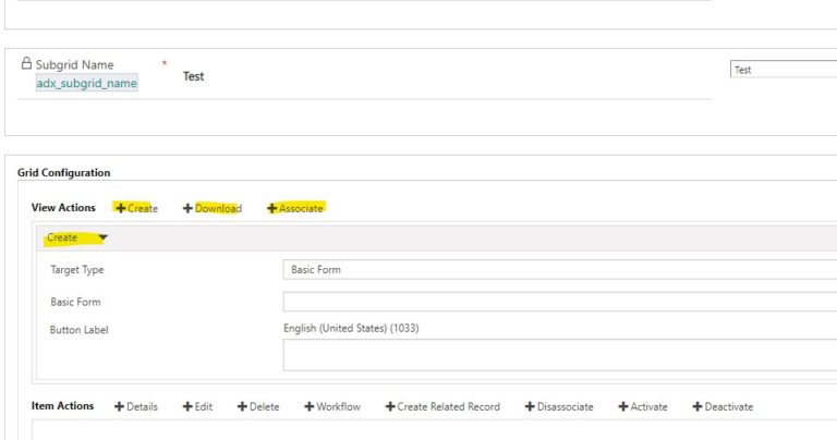 Dynamics 365 Add A Button To A Subgrid On A Custom Portal The Marks
