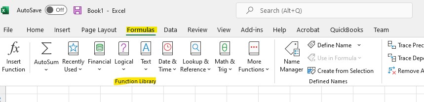 Office 365 Explore The Excel Function Library The Marks Group 