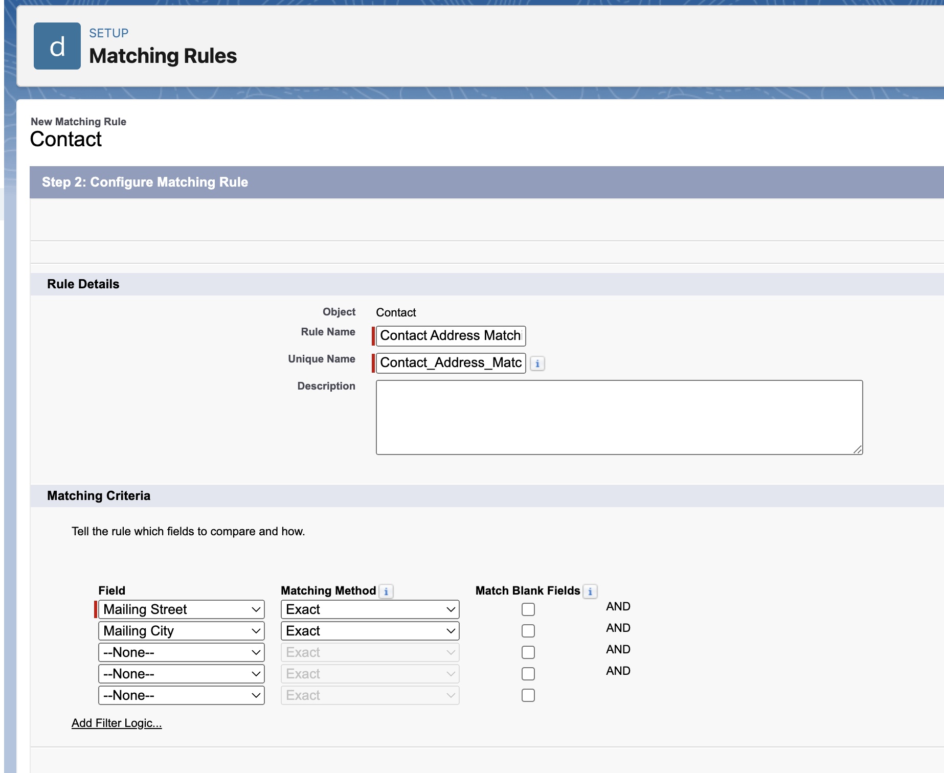 Using Salesforce Duplicate And Matching Rules The Marks Group Small