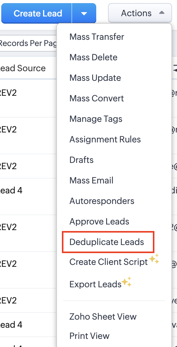 Finding and Merging Duplicate Records in Zoho CRM - The Marks Group ... Finding and Merging Duplicate Records in Zoho CRM - The Marks Group ...