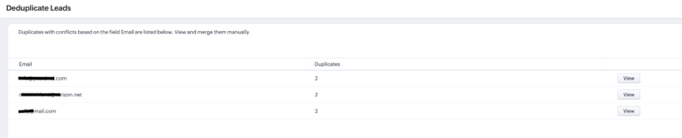 Finding and Merging Duplicate Records in Zoho CRM - The Marks Group ... Finding and Merging Duplicate Records in Zoho CRM - The Marks Group ...